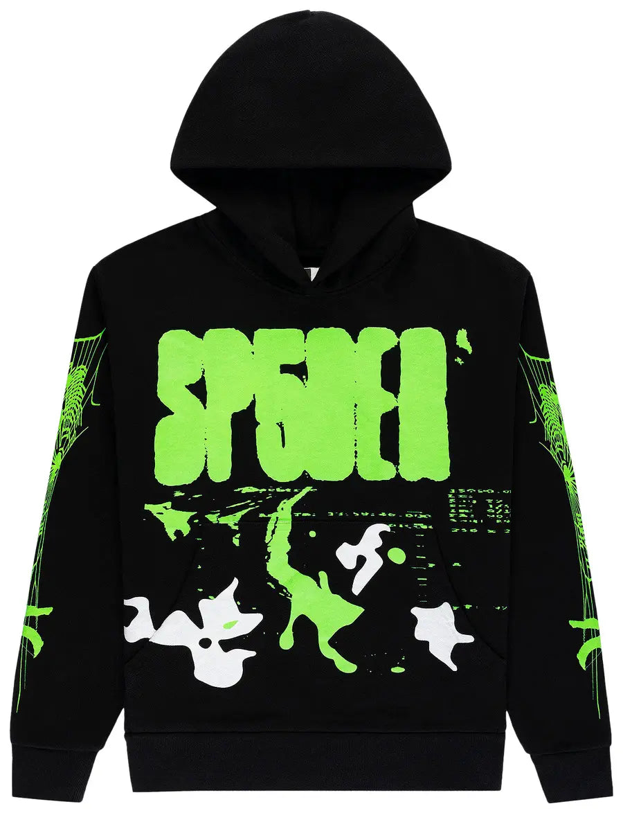Sp5der X-Ray Hoodie 'Black' – Sneakermat Springfield Mall